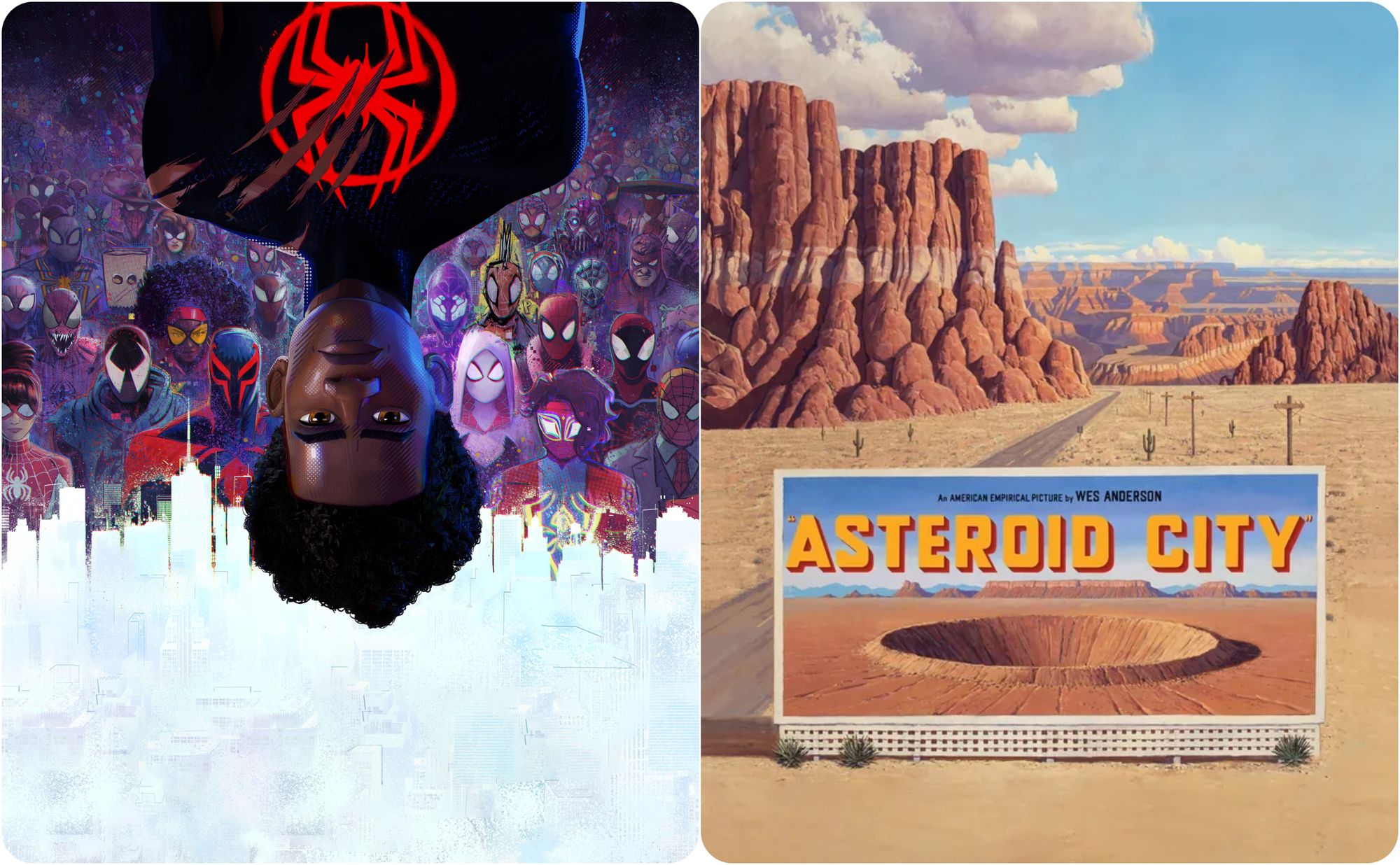 Spider-Verse and Asteroid City - Two Spectacular Movies